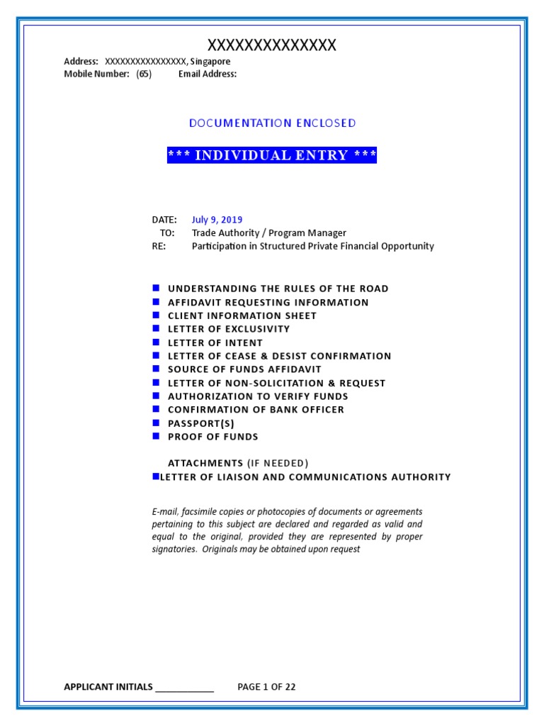 Cis Template Individual | PDF | Passport | Banks