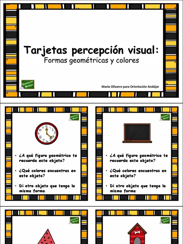 Percepción Visual | PDF | Objetos geométricos | Formas geométricas