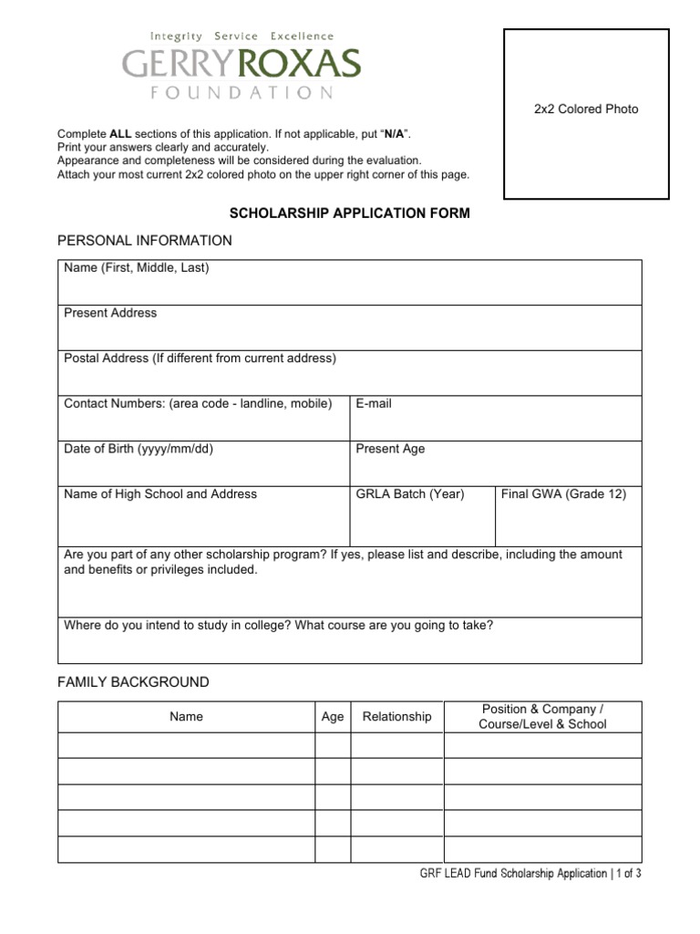 LEAD 2019 Application Guidelines | PDF | Leadership | Undergraduate ...