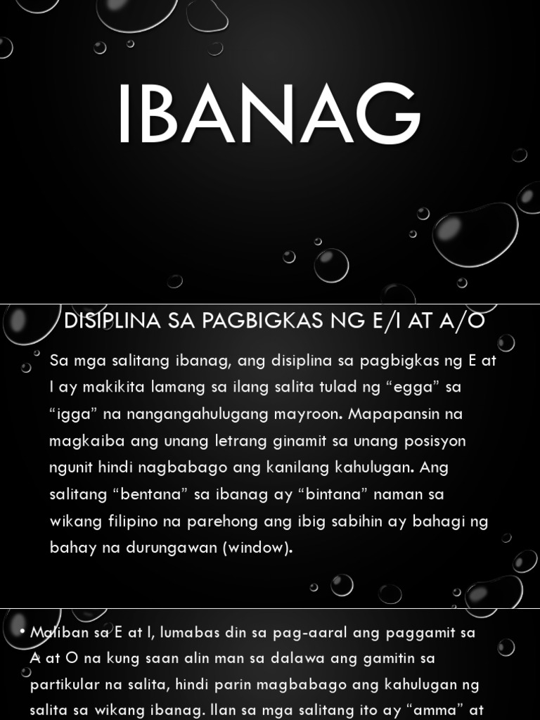 Ibanag | PDF