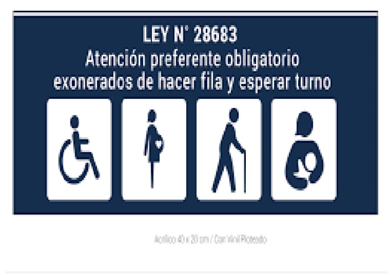Sticker de Atención Preferencial | PDF