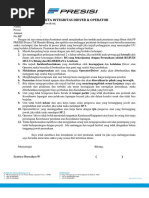 5 Contoh Surat Peringatan Untuk Karyawan (Teguran, SP1, SP2, SP3) | PDF ...