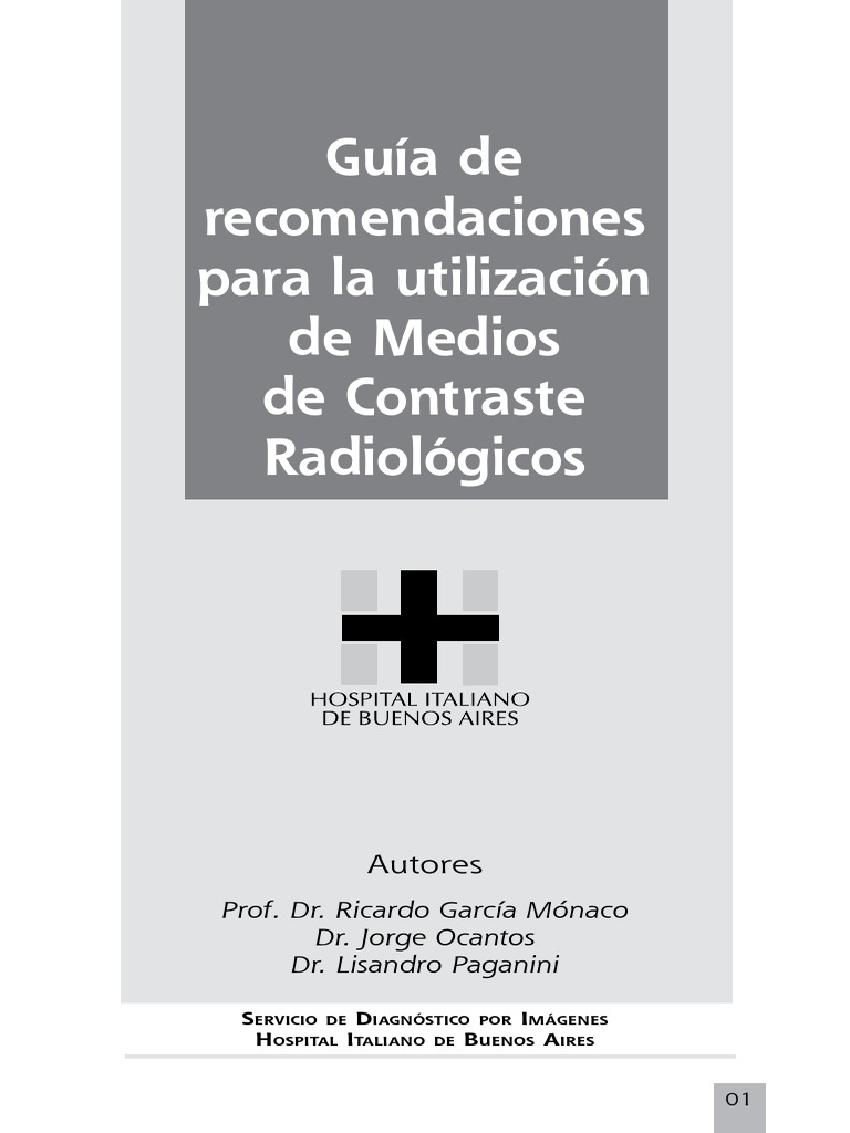 Guia Utilizacion de Medios de Contrastes | PDF | Alergia | Asma