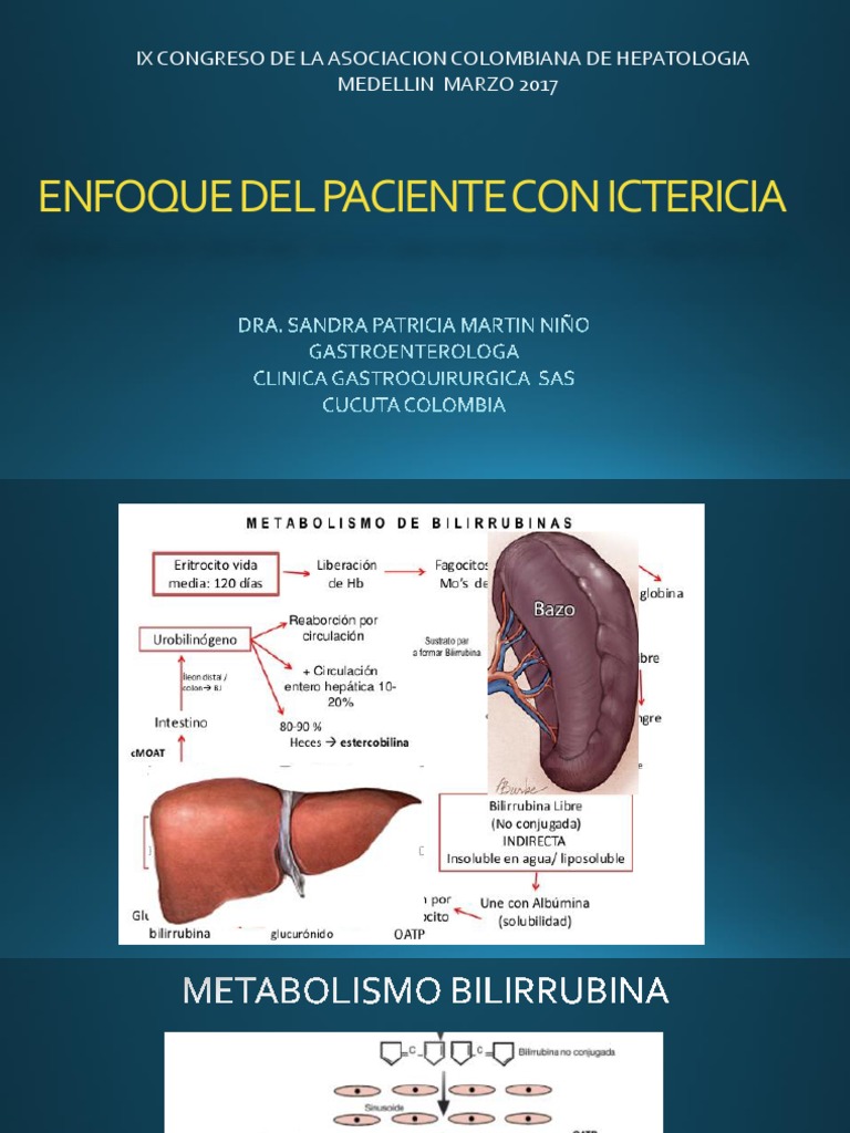 Enfoque Del Paciente Con Ictericia | PDF | Enfermedades y trastornos | Especialidades Medicas