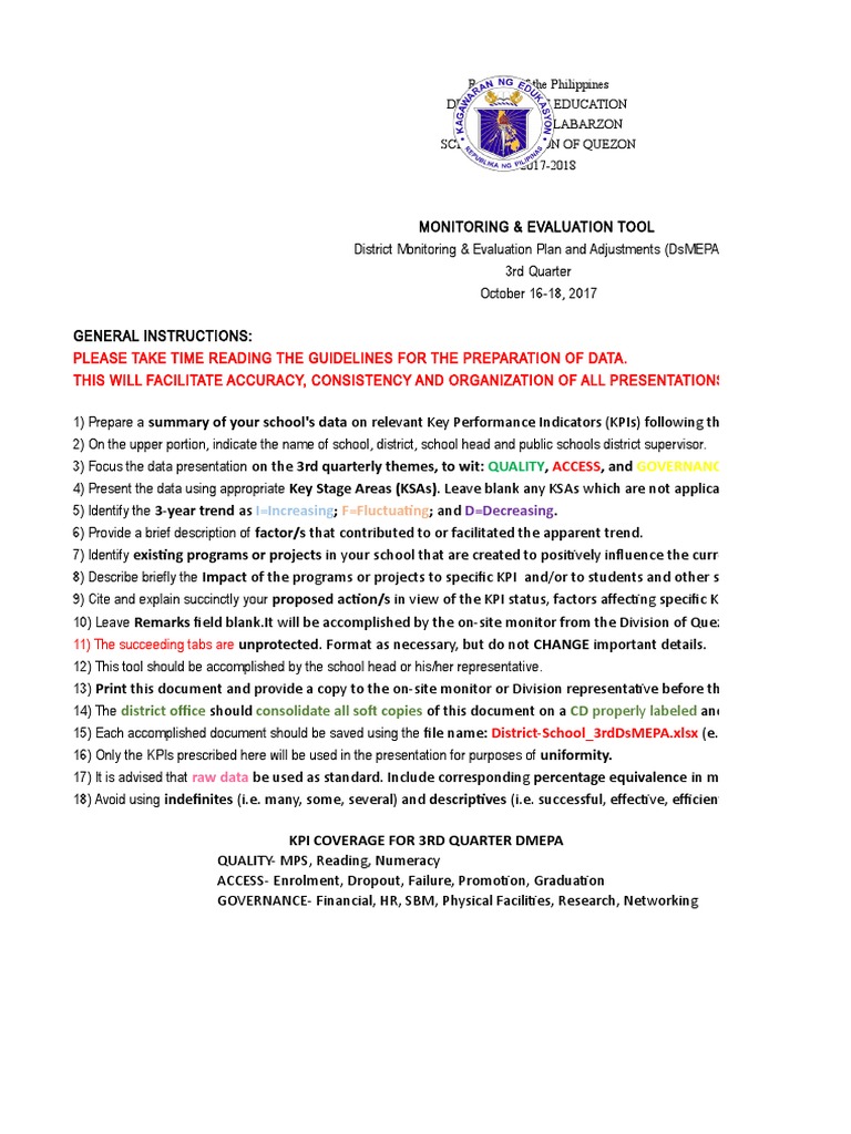 Smepa Tool | PDF | Performance Indicator | Behavior Modification