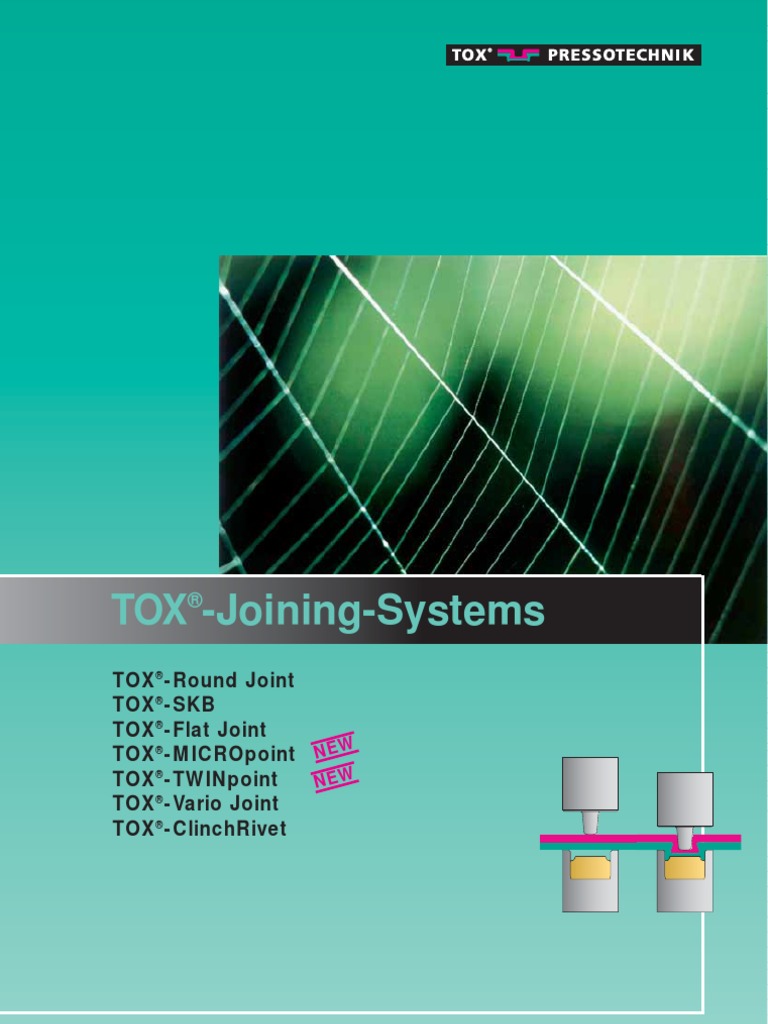 TOX Joining Systems 80 201004 en | PDF | Sheet Metal | Rivet