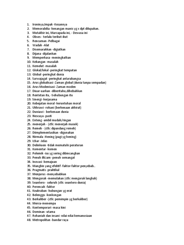 Ungkapan Menarik | PDF