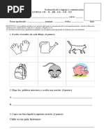 Evaluación Diagnóstica Lenguaje 2° Básico | PDF