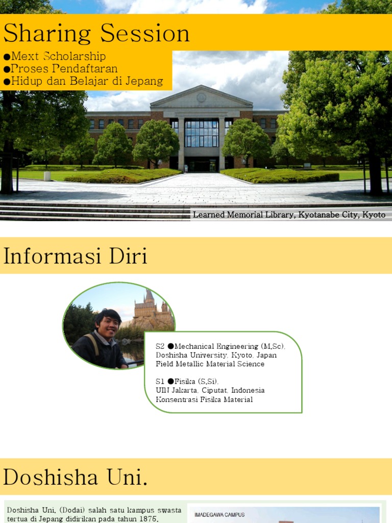 Sharing Session MEXT | PDF | Karier & Perkembangan | Kajian Bahasa Asing