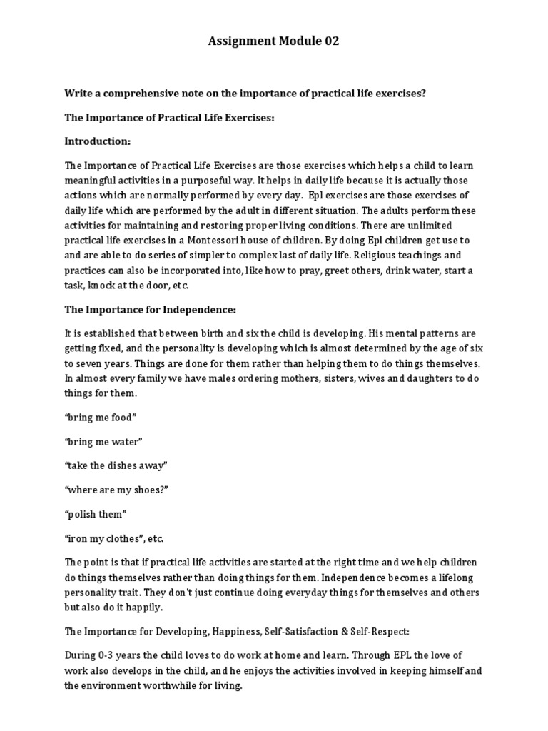 Module 2 Assignment PDF | PDF | Finger | Learning
