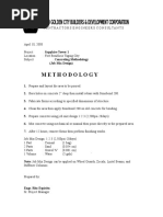 Concrete Coring Method Statement | PDF