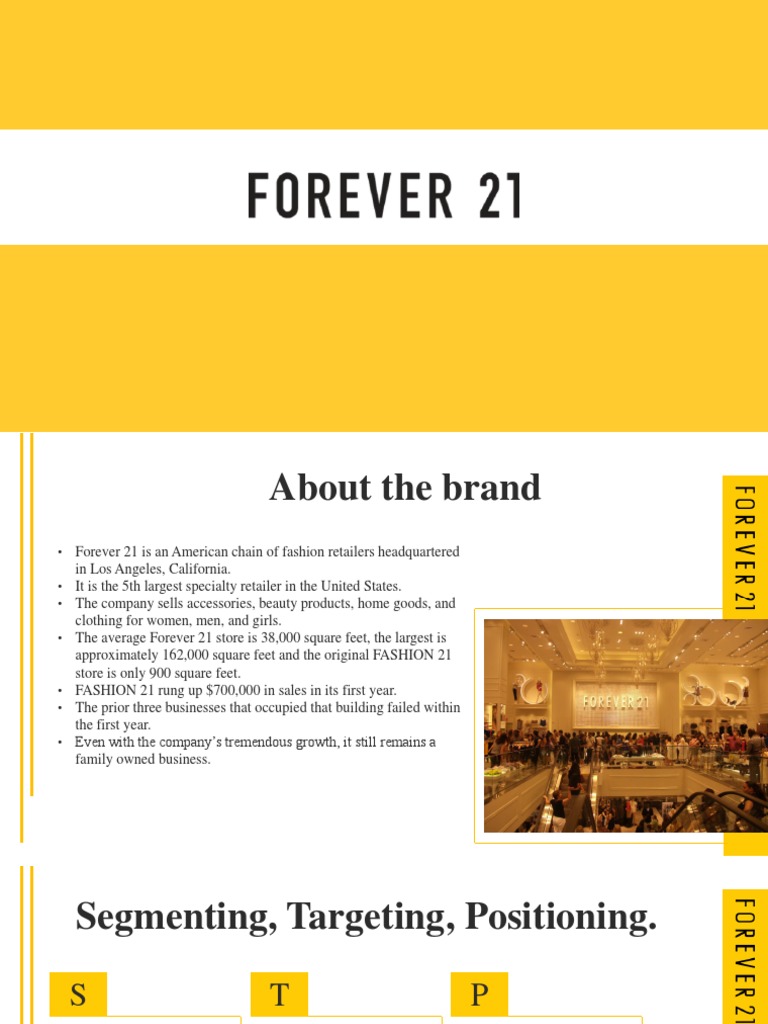 Forever 21 | PDF | Retail | Pricing