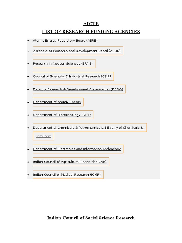 Research Projects - ICSSR | PDF | Social Science | Interdisciplinarity