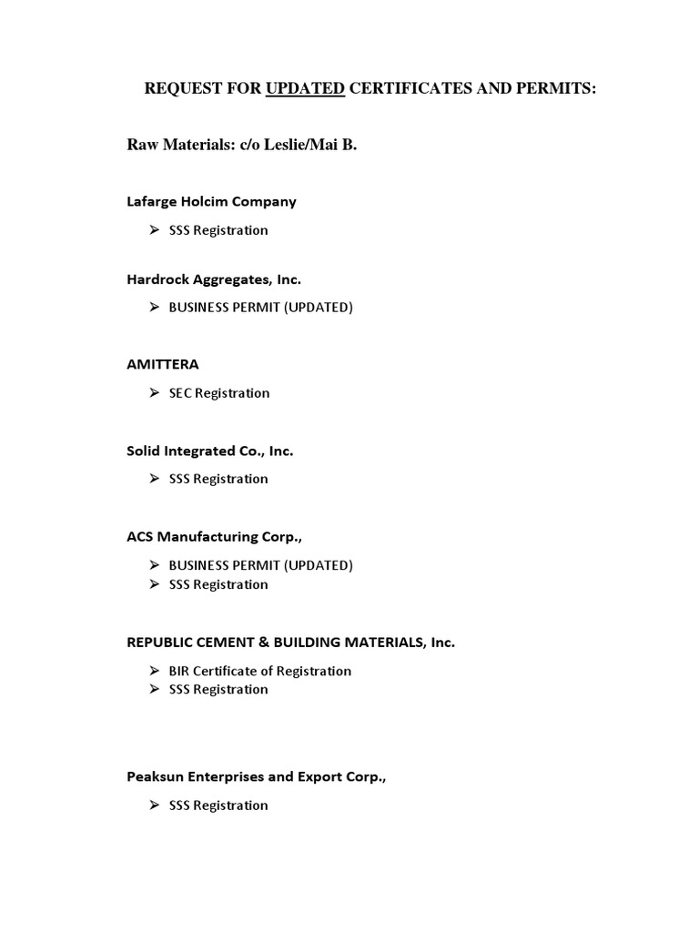 CERTIFICATES | PDF | Cement | Concrete
