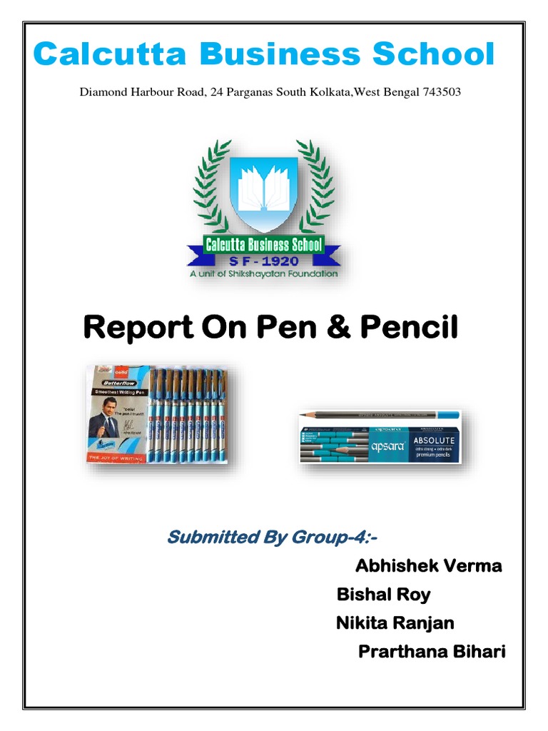 Pen and Pencil | PDF | Pencil | Graphite