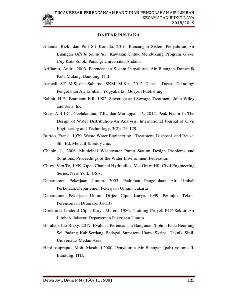 Daftar Pustaka PBPAL | PDF