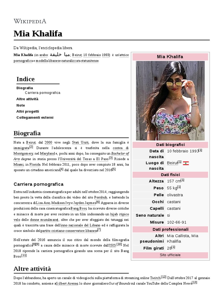 Mia Khalifa | PDF