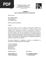 Example of Solicitation Letter Filipino | PDF