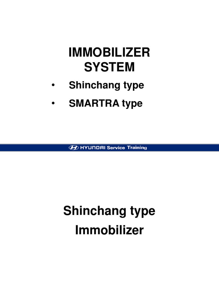 Immobilizer (Textbook, Slide) - HMC | PDF | Personal Identification ...