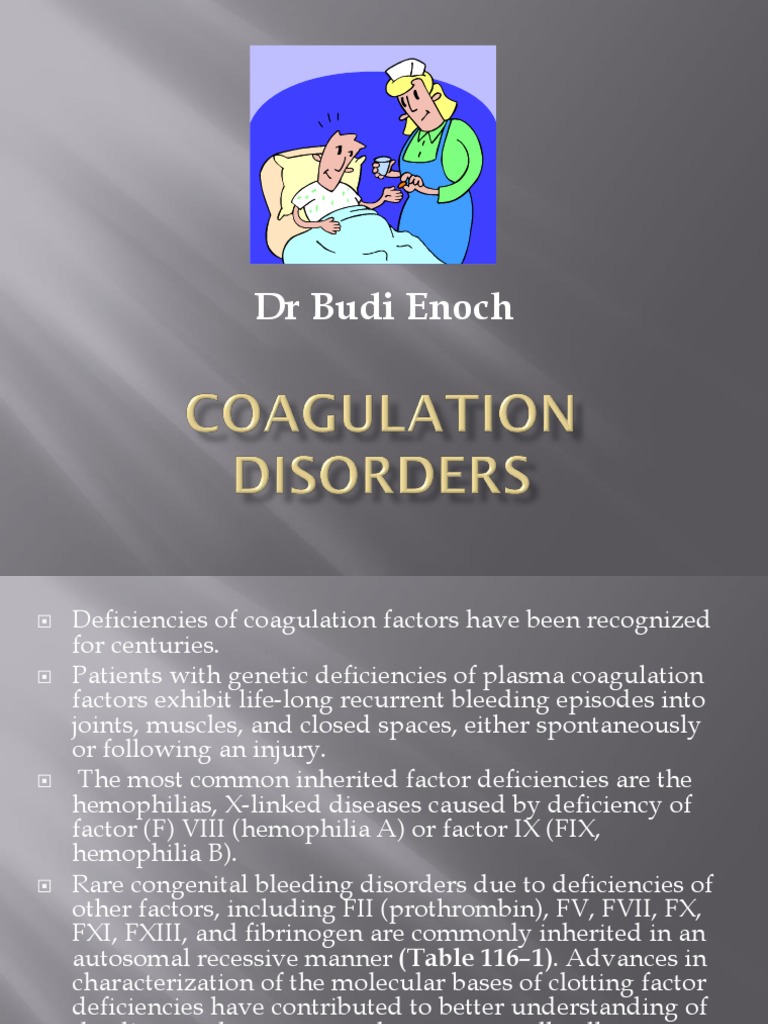 Coagulation Disorders | PDF | Coagulation | Bleeding