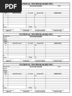 Check Voucher Template Sample | PDF