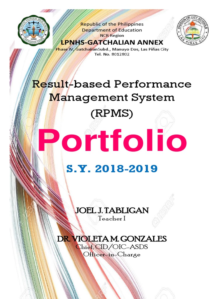 Result-Based Performance Management System (RPMS) : Portfolio | PDF