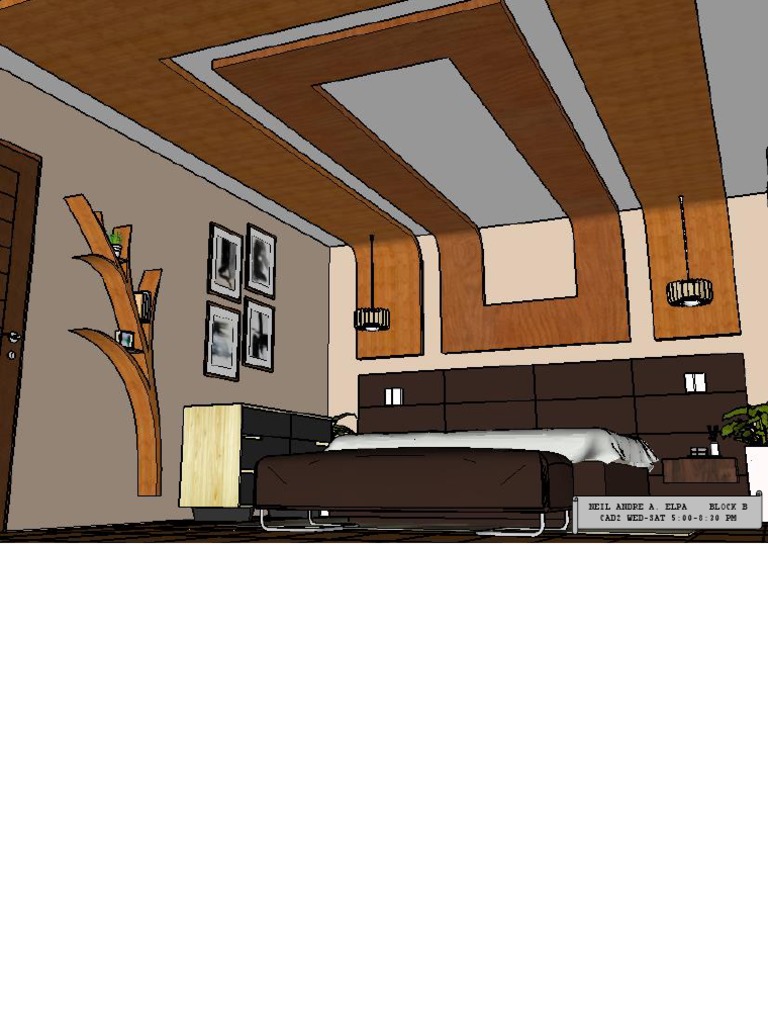 Neil Andre A. Elpa Block B CAD2 WED-SAT 5:00-8:30 PM | PDF