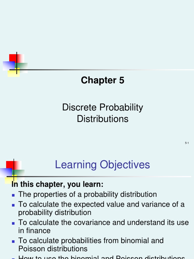 Discrete Probability Distributions | PDF | Random Variable | Standard ...