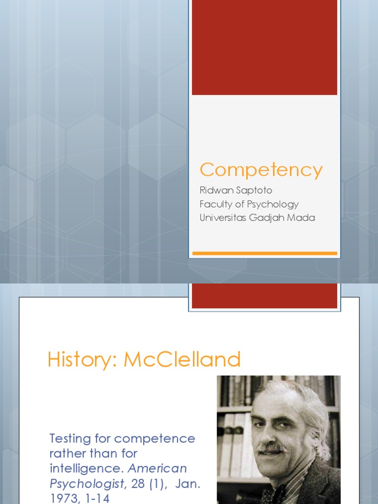 Competency Assessment | PDF | Competence (Human Resources) | Validity (Statistics)