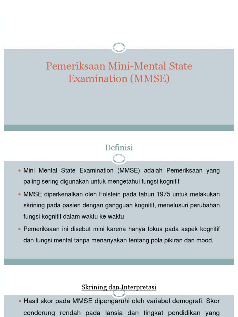 Mmse | PDF