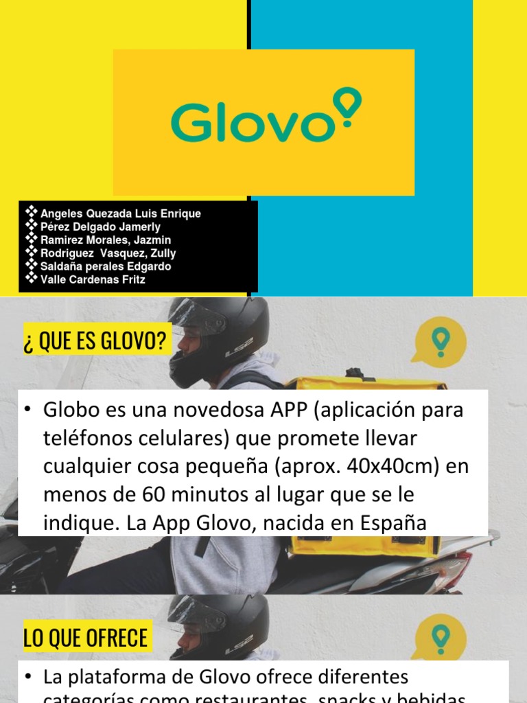 Glovo Final Pdf Business