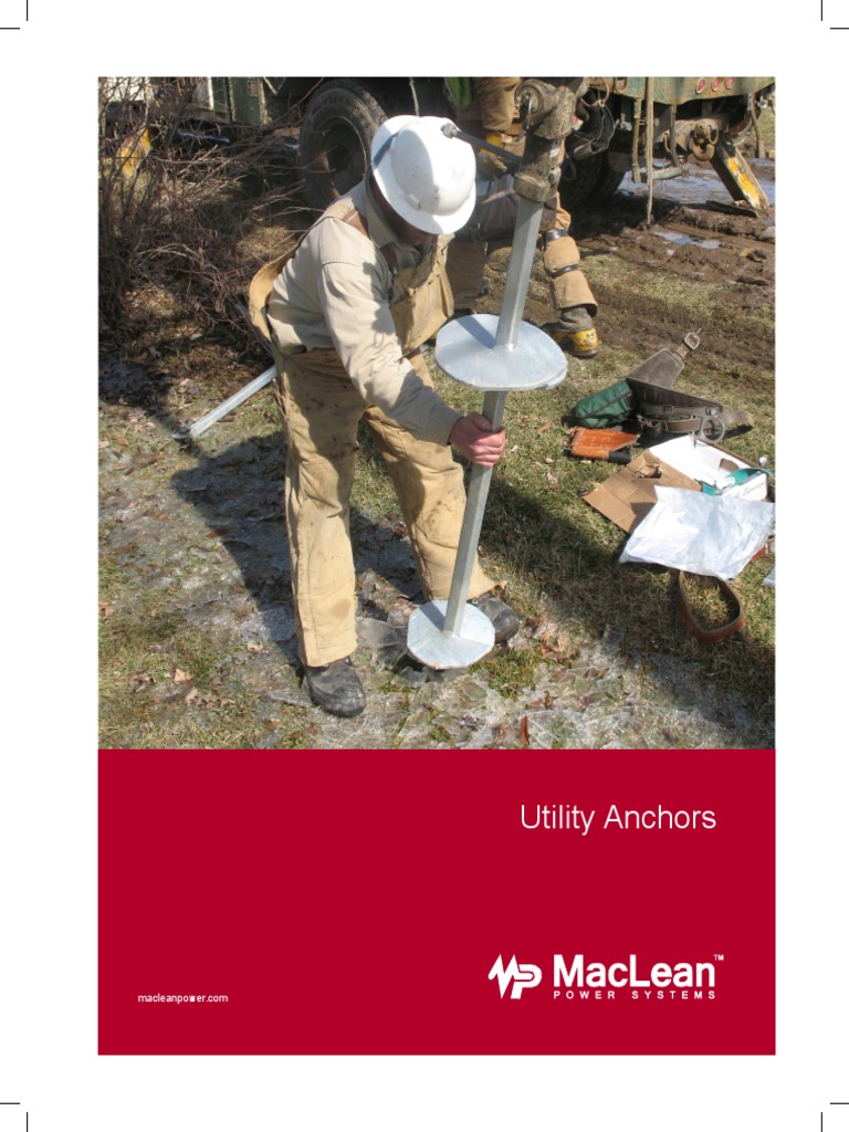 Utility Anchors Catalog 2017-10-10 | PDF | Deep Foundation | Structural ...