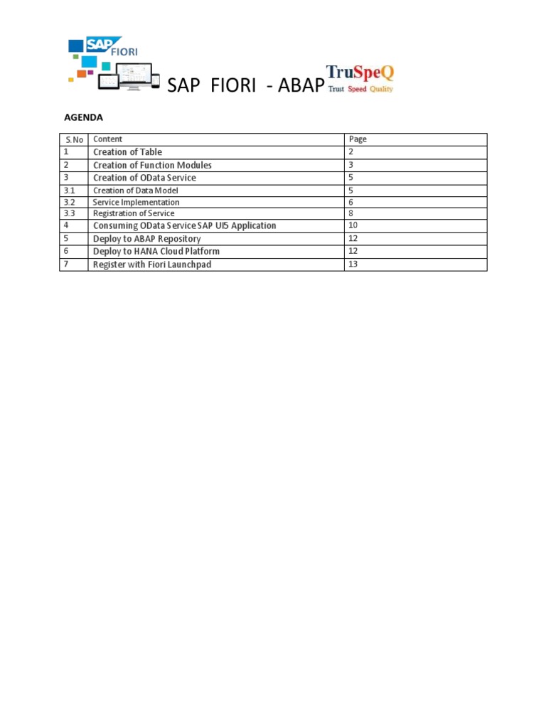 Fiori App Based On Abap | PDF | Computer Programming | Digital Technology