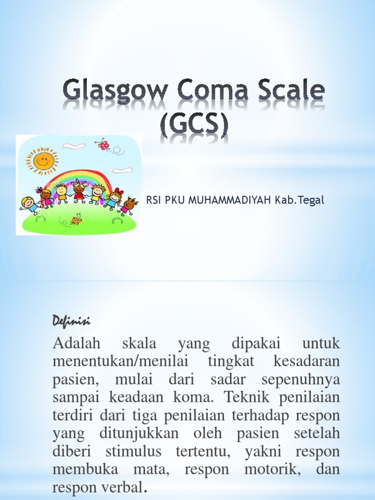 Pediatric Coma Scale (PCS): Menilai Kesadaran Anak yang Dalam Keadaan ...