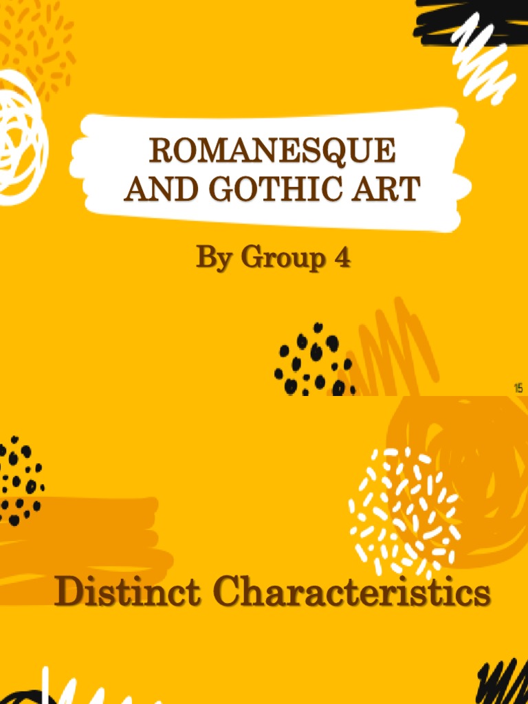 Romanesque and Gothic Art Overview | PDF | Gothic Architecture | Art ...