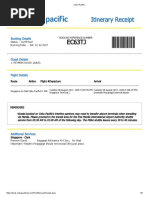 PAL Boarding Pass Sample for Flight PR 2808 | PDF | Airlines | Transport