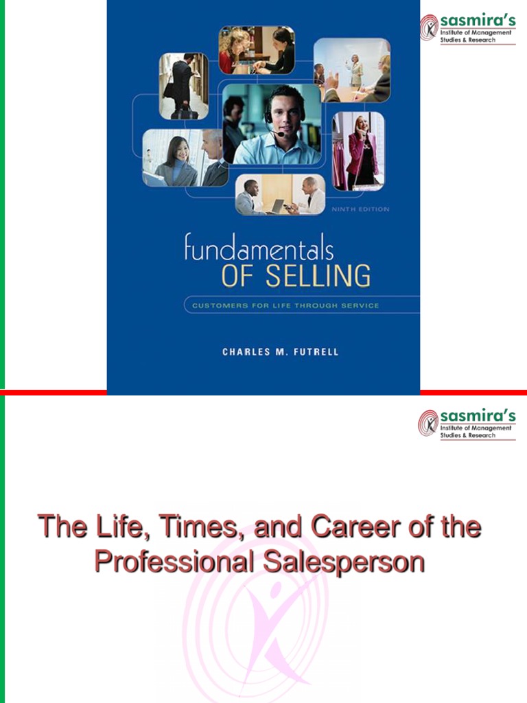 Fundamentals of Selling | PDF | Persuasion | Sales