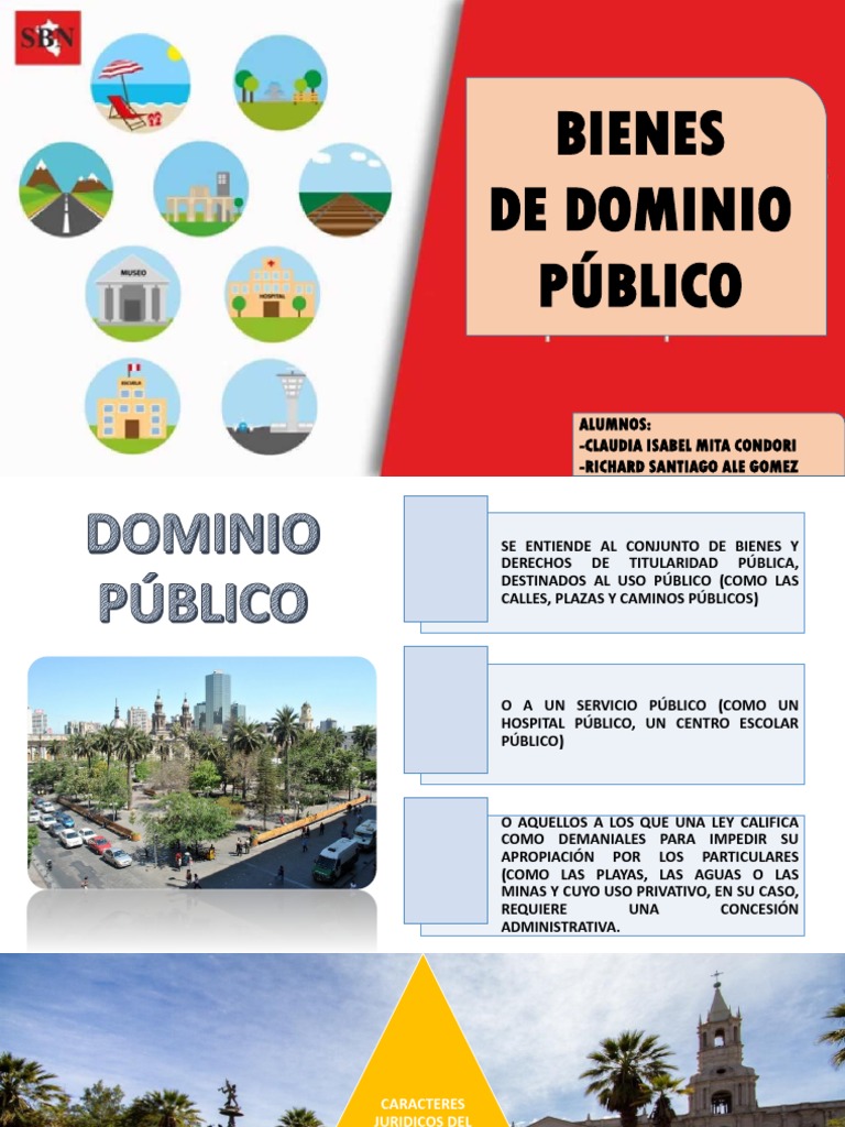 Bienes de Dominio Público | PDF | Dominio publico | Regulación