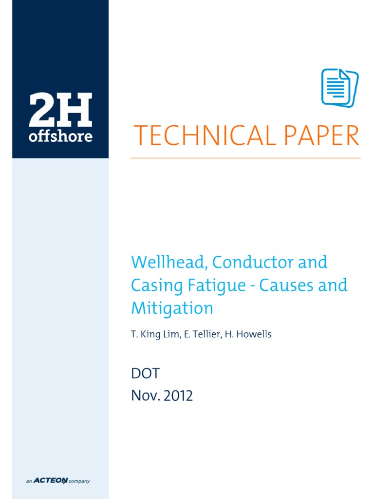 Wellhead Fatigue: Causes and Solutions | PDF | Casing (Borehole ...