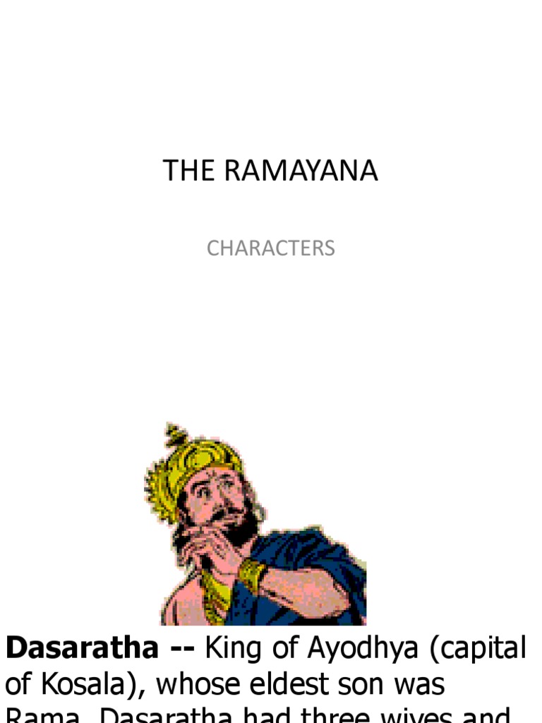 Key Characters in The Ramayana | PDF | History | Religion & Spirituality