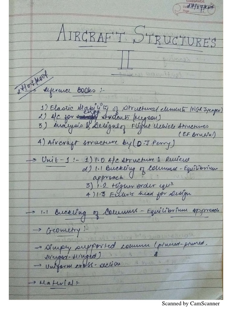 Aircraft Structure 2 | PDF