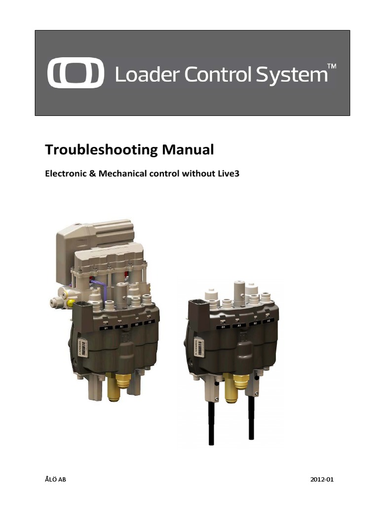 Lcs Troubleshooting Manual - Rev 1 | PDF | Valve | Tractor
