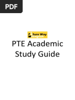 PTE Academic Tutorial PDF | PDF | Language Arts & Discipline
