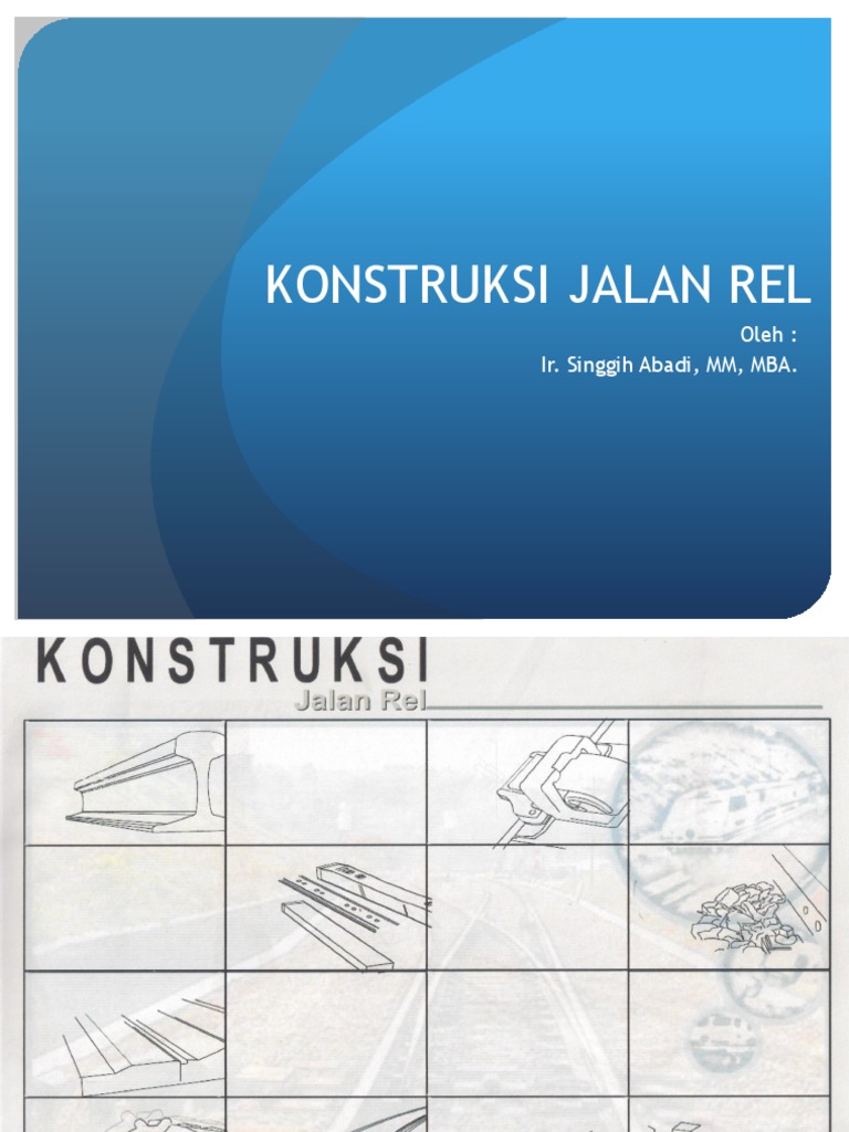 Konstruksi Jalan Rel | PDF