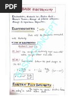 Basic Electrical Engineering Formulas | PDF