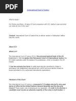 ICJ Statute: Court Organization | PDF | Judgment (Law) | International Law