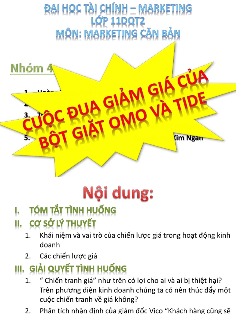 Omo Và Tide | PDF