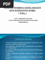 Struktur Organisasi P2K3 | PDF