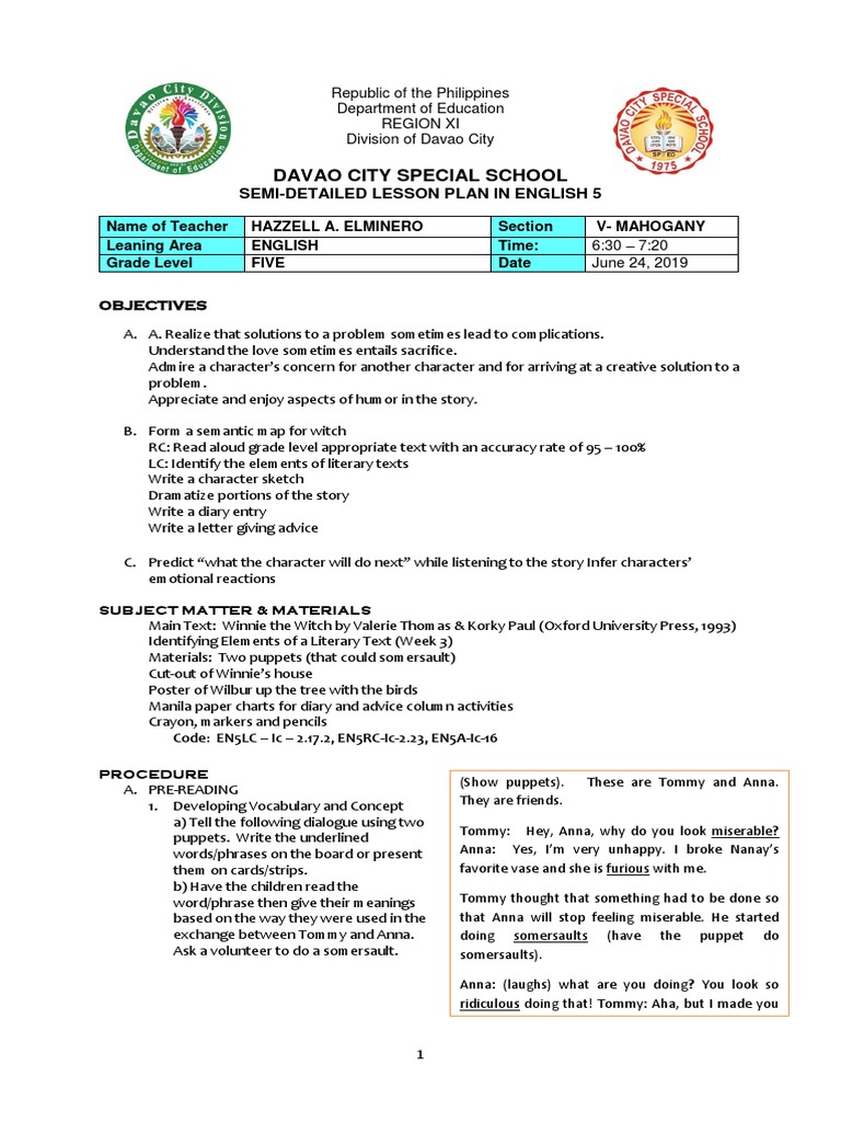 Turning Trials into Triumphs: Analyzing How Winnie the Witch Creatively ...