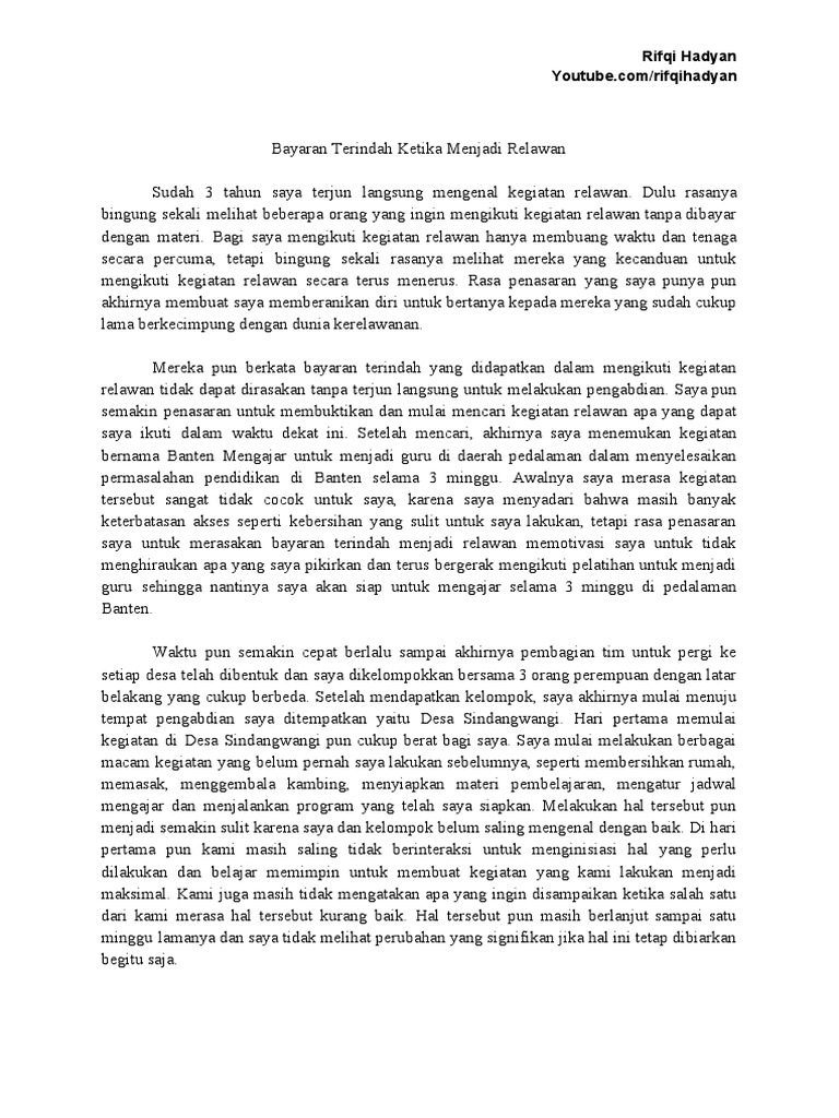 Esai SIMAK UI PDF | PDF Esai SIMAK UI PDF | PDF